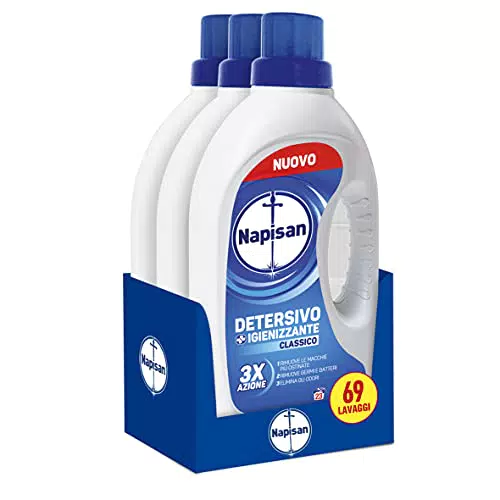 Napisan Detersivo Lavatrice Liquido Igienizzante Classico