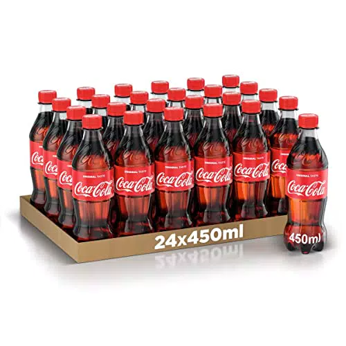 Coca-Cola Original Taste 24 Bottiglie da 450 ml, Tutto il Gusto Originale di Coca-Cola in ...