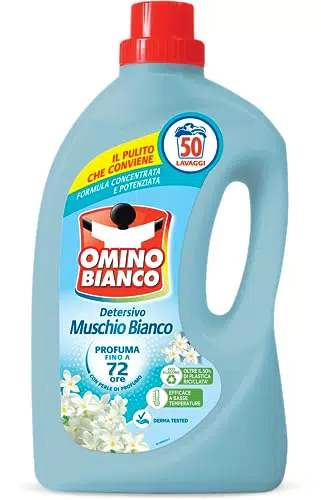 Omino Bianco - Detersivo Lavatrice Liquido, 300 Lavaggi