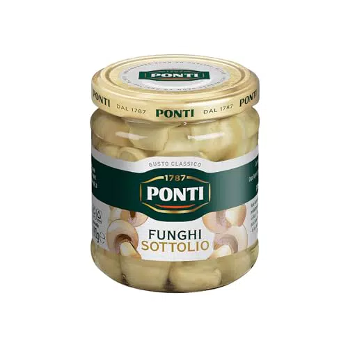 Ponti, Funghi Prataioli, Funghi Sottolio Coltivati in Olio di Semi di ...