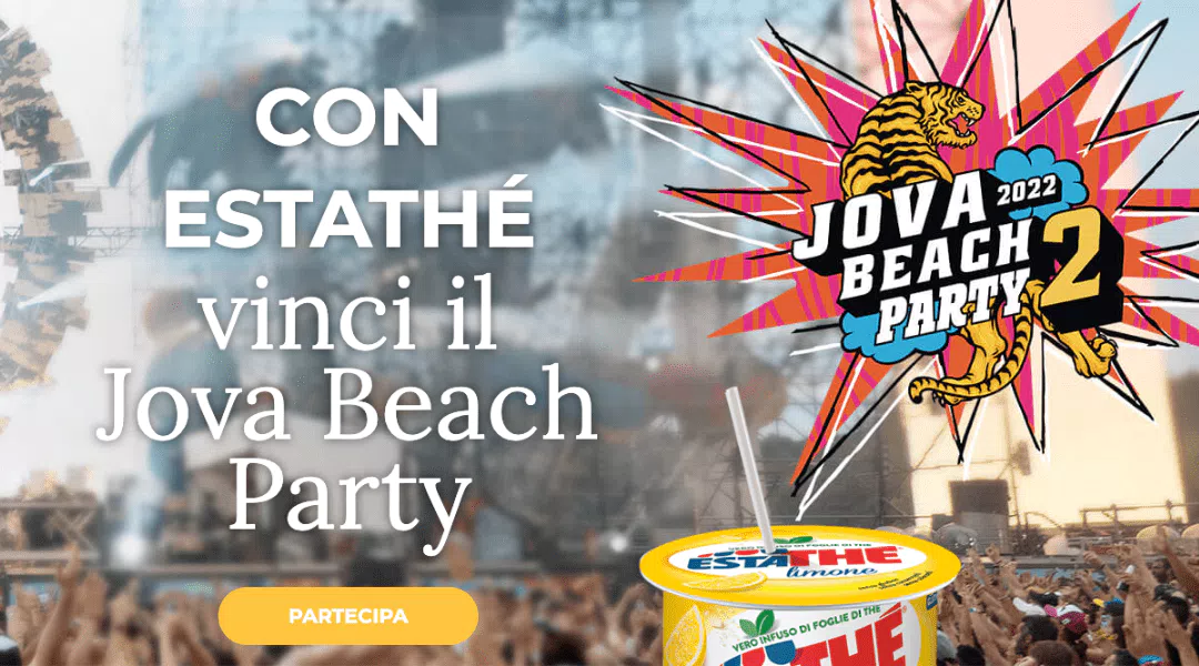 Concorso Estathè: vinci il Jova Beach Party