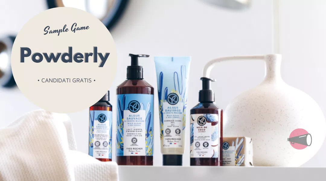 Powderly: diventa tester del set ALga selvatica e finocchio marino di ...